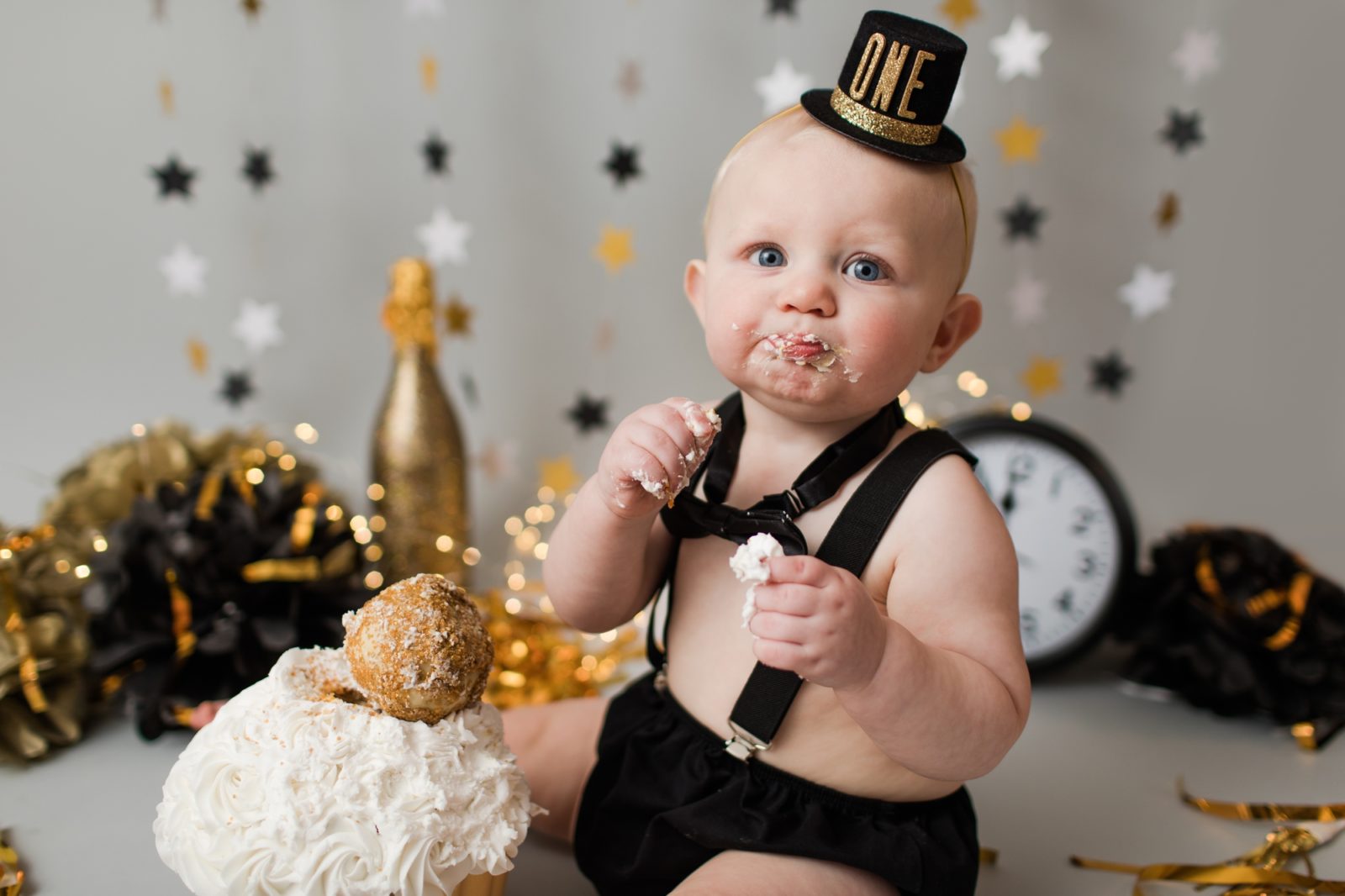 Jordan's New Year's Cake Smash | Washington & St. Louis, MO Cake Smash ...